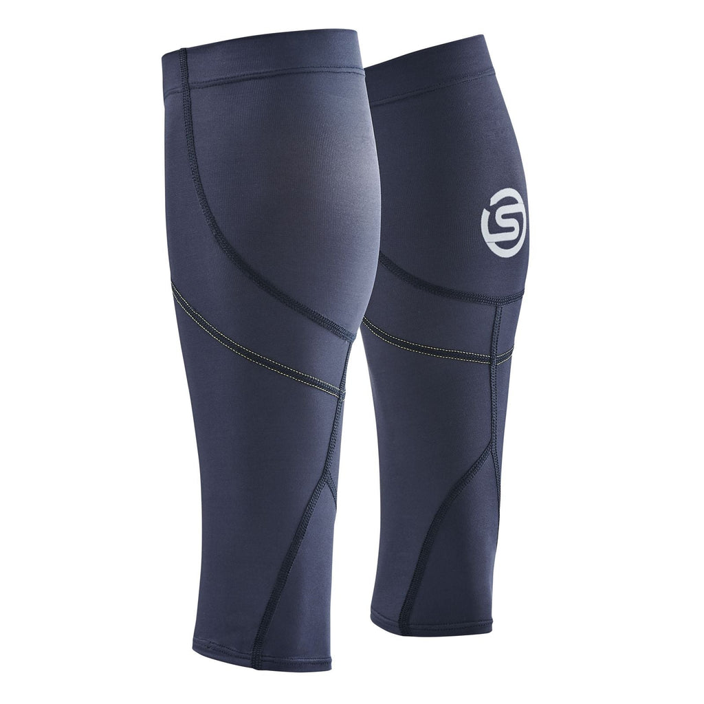 SKINS UNISEX'S COMPRESSION CALF SLEEVE 3-SERIES - NAVY BLUE